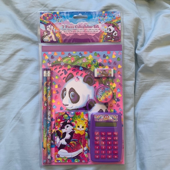 Lisa Frank | Other | Lisa Frank 7 Piece Calculator Set | Poshmark